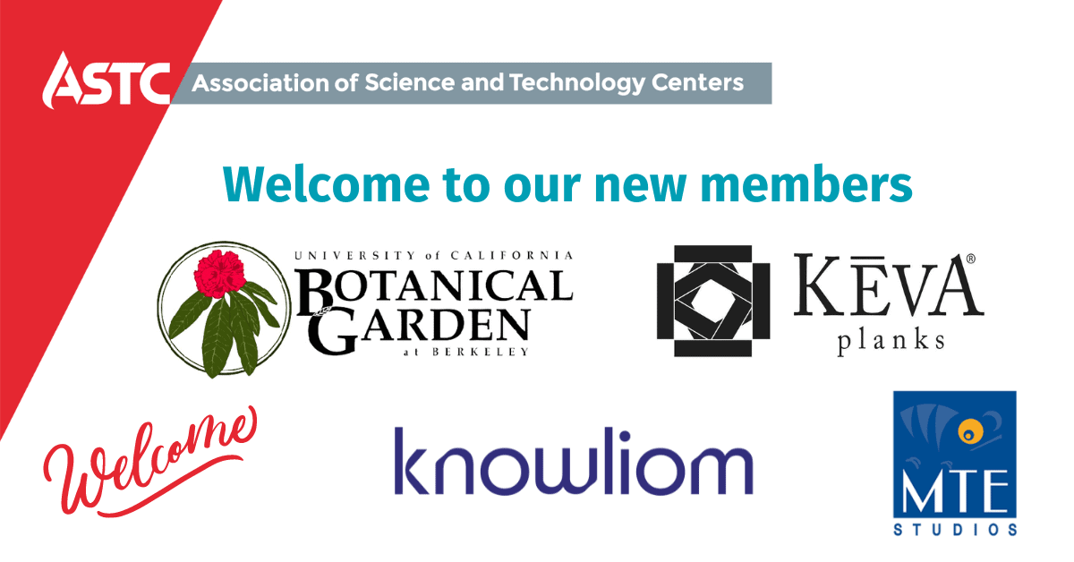 ASTC welcomes four new members - Association of Science and Technology ...