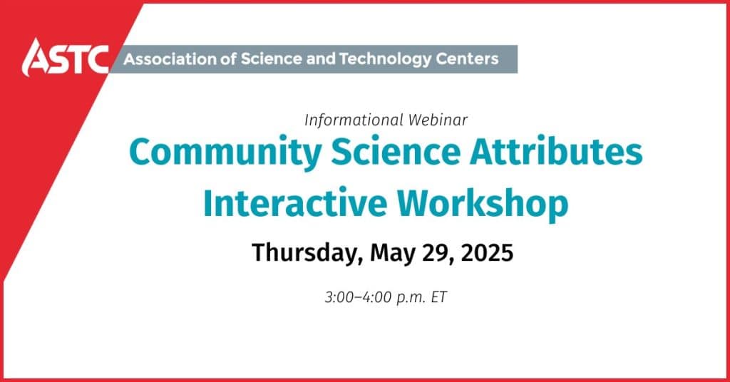 Community Science Attributes Interactive Workshop - Association of ...